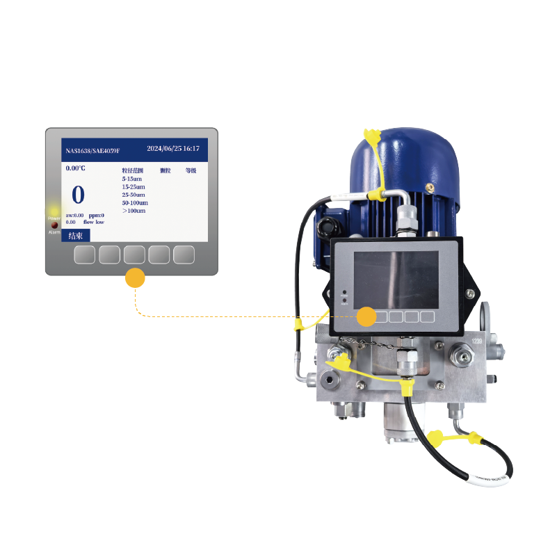 SQJ-01 Circulation Pump + Contamination Monitoring - Soliner Hydraulics